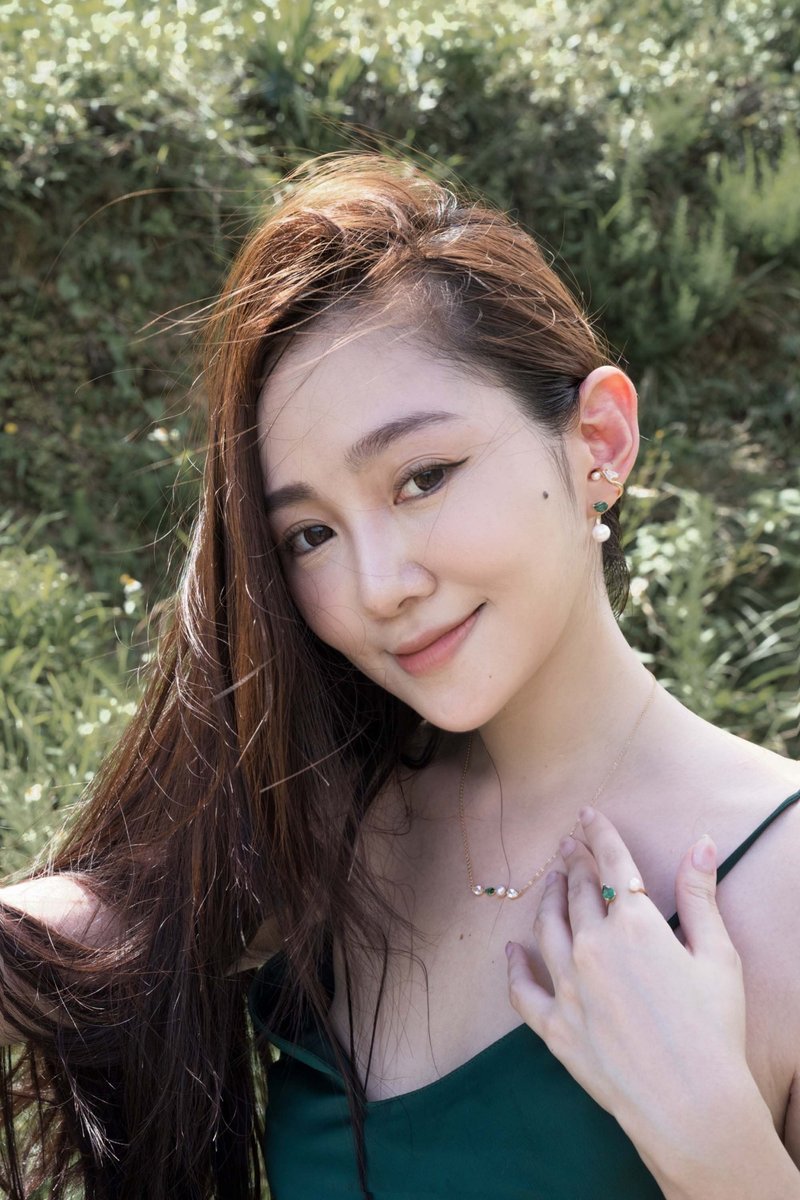 山之吐納套組 925銀厚鍍18K金 Breath of Mountain ARTISMI｜項鍊人氣榜 - Pinkoi