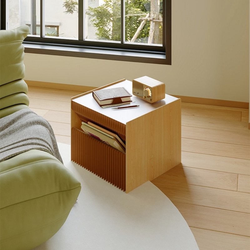 櫸木邊几 棕色 十八紙｜餐桌/書桌人氣榜 - Pinkoi