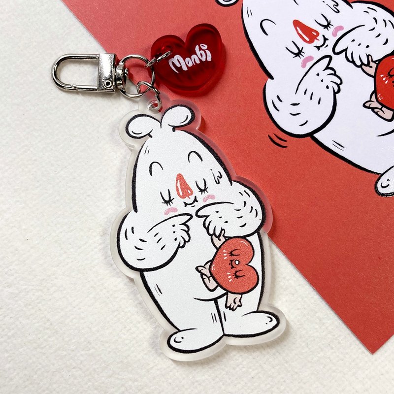 Monbi - Missing You 鎖匙扣 加分工作社｜鑰匙圈/鑰匙包人氣榜 - Pinkoi