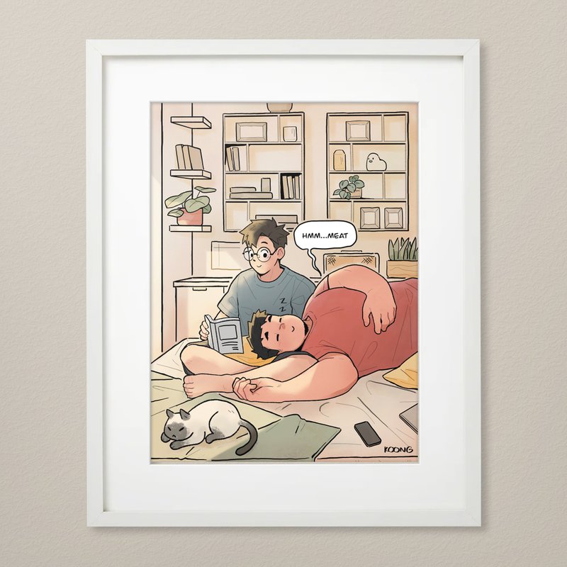 Favorite Pillow Poster koong｜海報/掛畫/掛布人氣榜 - Pinkoi