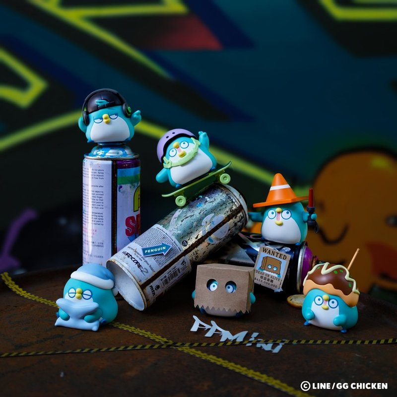 【PP mini小小企鵝】變裝系列公仔(一中盒) 聚塔｜公仔/玩偶人氣榜 - Pinkoi