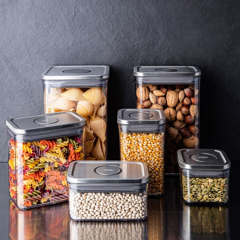 OXO POP 不鏽鋼按壓保鮮收納盒 / 共7款 美國OXO - Pinkoi 限時優惠活動