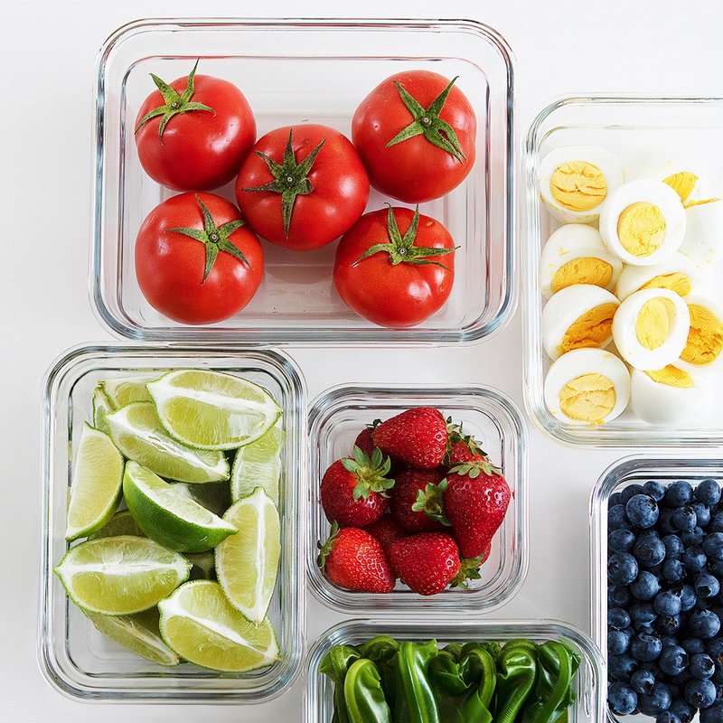 Glasslock microwave oven dual-purpose tempered glass crisper ...