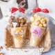 Graduation Gift-Happy Graduation Cone Popcorn (4 Stickers Mix) | Give ...