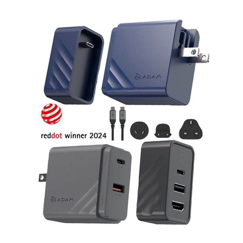ADAM 亞果元素 GaN Hub 65W 氮化鎵影像傳輸電源供應器 ADAM elements 亞果元素｜行動電源/充電線人氣榜 - Pinkoi