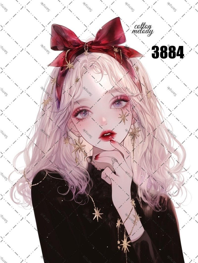 original sticker no.3884 character sticker original sticker original ...