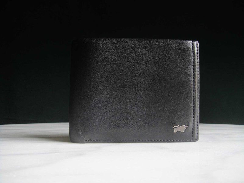 [Old Time OLD-TIME] Early second-hand old bag German BRAUN BUFFEL short ...