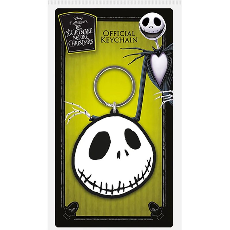 【迪士尼】聖誕夜驚魂傑克造型鑰匙圈 - 設計館 Dope 私貨 吊飾 - Pinkoi