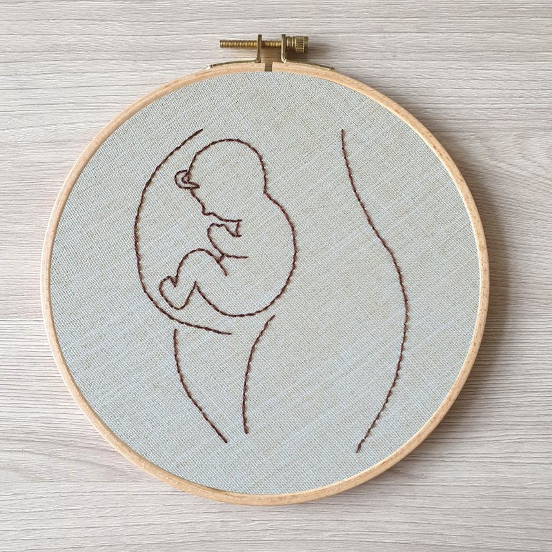 刺繡 蝴蝶 hand embroidery DIY, Pregnancy pattern pdf, metric for boy - 設計館 Embroidery Dreams 其他數位設計 ...