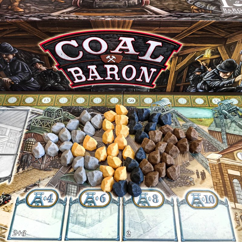 Deluxe Resource Tokens compatible with Coal Baron board game - Shop ...