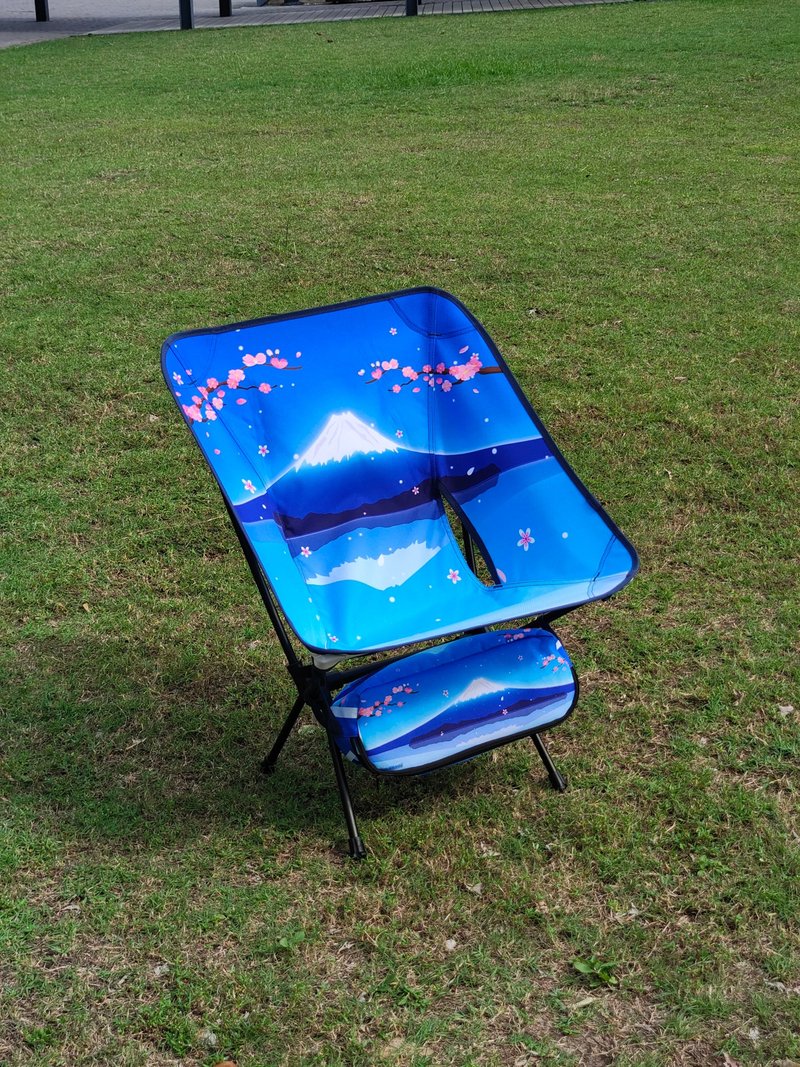 富士山 露營椅 BlueWave 原創設計 月亮椅 bluewavehk｜露營用品人氣榜 - Pinkoi