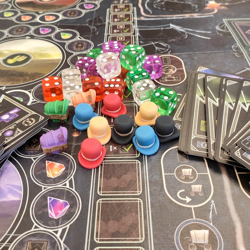 Deluxe Resource Tokens compatible with The Magnificent (full set) board ...