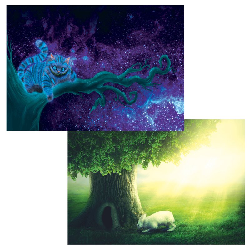 Herald and Cheshire / A4 Double Sided design paper (nanass) - 設計館 honne ...