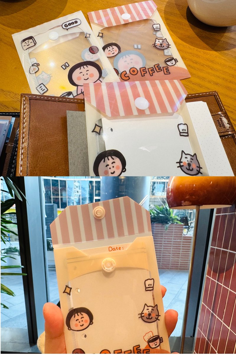 【唐小糖】迷你文件袋 pvc手帳收納袋 唐小糖 TANG｜筆記本/手帳人氣榜 - Pinkoi