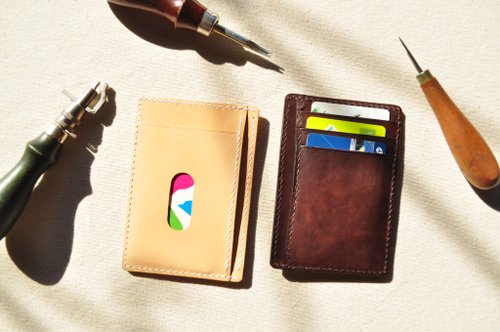 7 Card Slot Leather Card Holder/Card Sleeve/Card Sleeve/Business Card ...