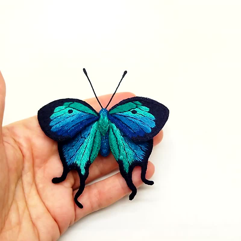 【Digital】PDF Arcas butterfly Embroidery pattern Stumpwork technique ...